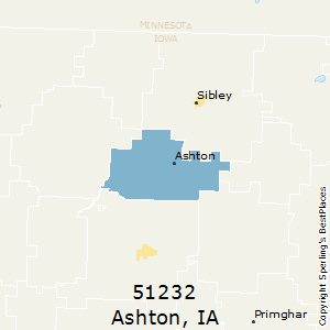 Ashton (zip 51232), IA