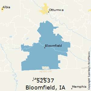 Bloomfield (zip 52537), IA