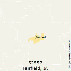 Fairfield (zip 52557), IA