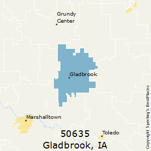 Best Places to Live in Gladbrook (zip 50635), Iowa