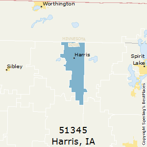 Best Places to Live in Harris (zip 51345), Iowa