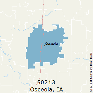 Osceola County Zip Code Map - Map