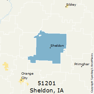 Sheldon (zip 51201), IA