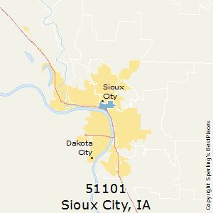 Best Places to Live in Sioux City (zip 51101), Iowa