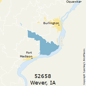 Wever (zip 52658), IA