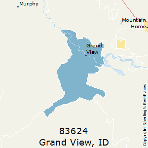 Grand View (zip 83624), ID