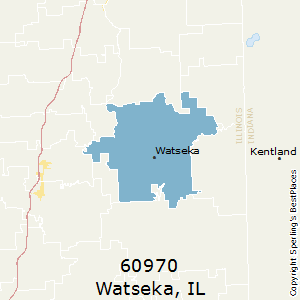 Watseka (zip 60970), IL