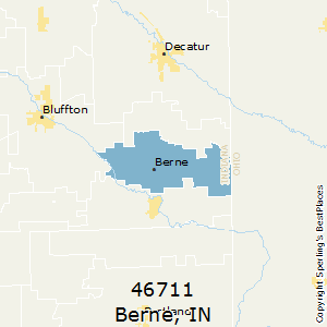 Berne (zip 46711), IN