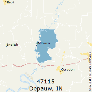 Depauw (zip 47115), IN