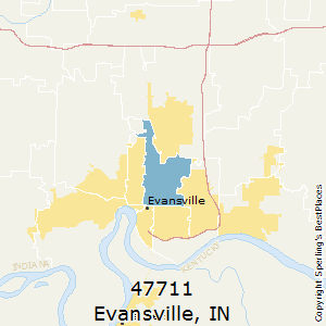 Evansville (zip 47711), IN