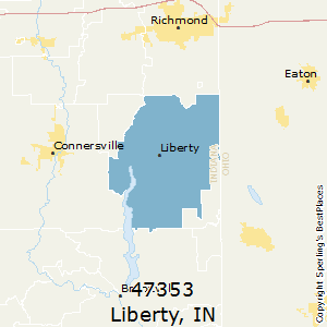 Best Places to Live in Liberty (zip 47353), Indiana