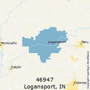 Logansport (zip 46947), IN
