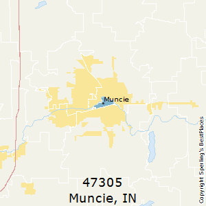 Muncie (zip 47305), IN