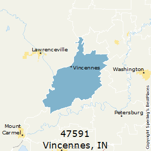 Vincennes (zip 47591), IN