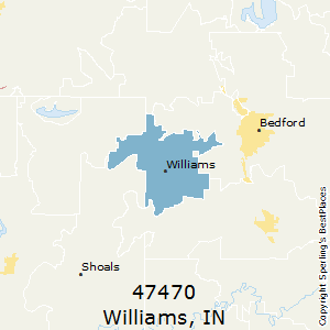Williams (zip 47470), IN