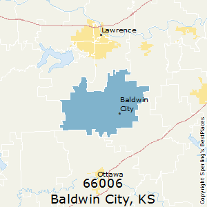 Baldwin City (zip 66006), KS