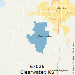 Clearwater (zip 67026), KS