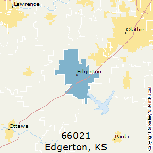 Edgerton (zip 66021), KS