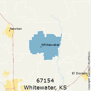Whitewater (zip 67154), KS