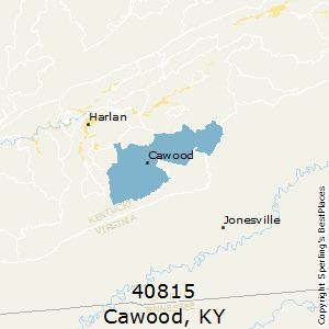Cawood (zip 40815), KY