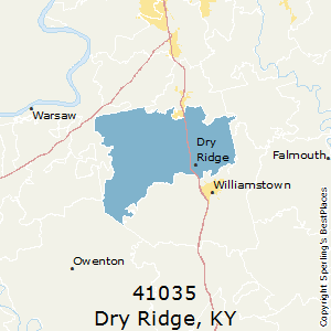 Dry Ridge (zip 41035), KY