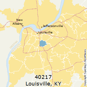Printable Zip Code Map Louisville Ky | Paul Smith