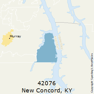 New Concord (zip 42076), KY