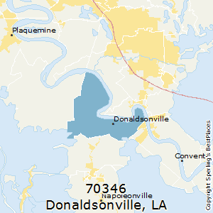 Donaldsonville (zip 70346), LA