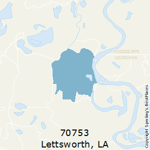 Lettsworth (zip 70753), LA