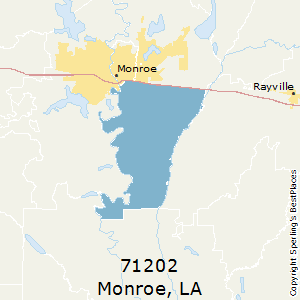 Best Places to Live in Monroe (zip 71202), Louisiana