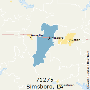 Best Places to Live in Simsboro (zip 71275), Louisiana