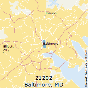 Baltimore (zip 21202), MD