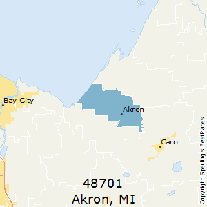 Best Places to Live in Akron (zip 48701), Michigan