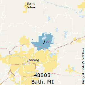 Bath Township Michigan Map