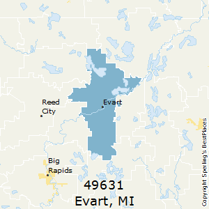 Evart (zip 49631), MI
