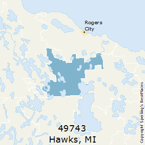 Hawks (zip 49743), MI