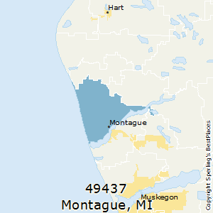 Montague (zip 49437), MI