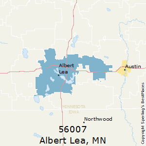 Albert Lea (zip 56007), MN