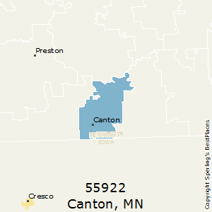 Best Places to Live in Canton (zip 55922), Minnesota