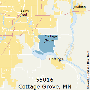 Cottage Grove (zip 55016), MN