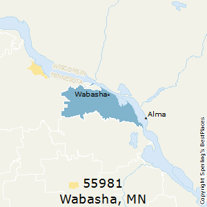 Wabasha (zip 55981), MN