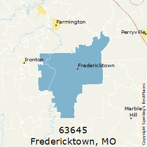 Fredericktown (zip 63645), MO