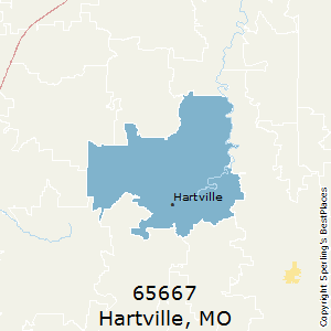Hartville (zip 65667), MO