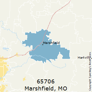 Marshfield (zip 65706), MO