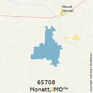Monett (zip 65708), MO
