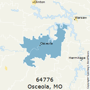 Osceola County Zip Code Map - Map