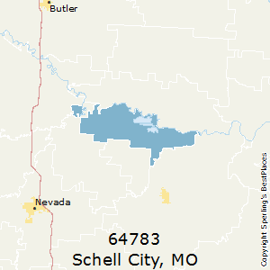 Schell City (zip 64783), MO