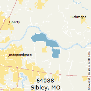 Sibley (zip 64088), MO
