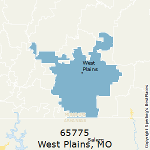 West Plains (zip 65775), MO