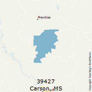 Carson (zip 39427), MS